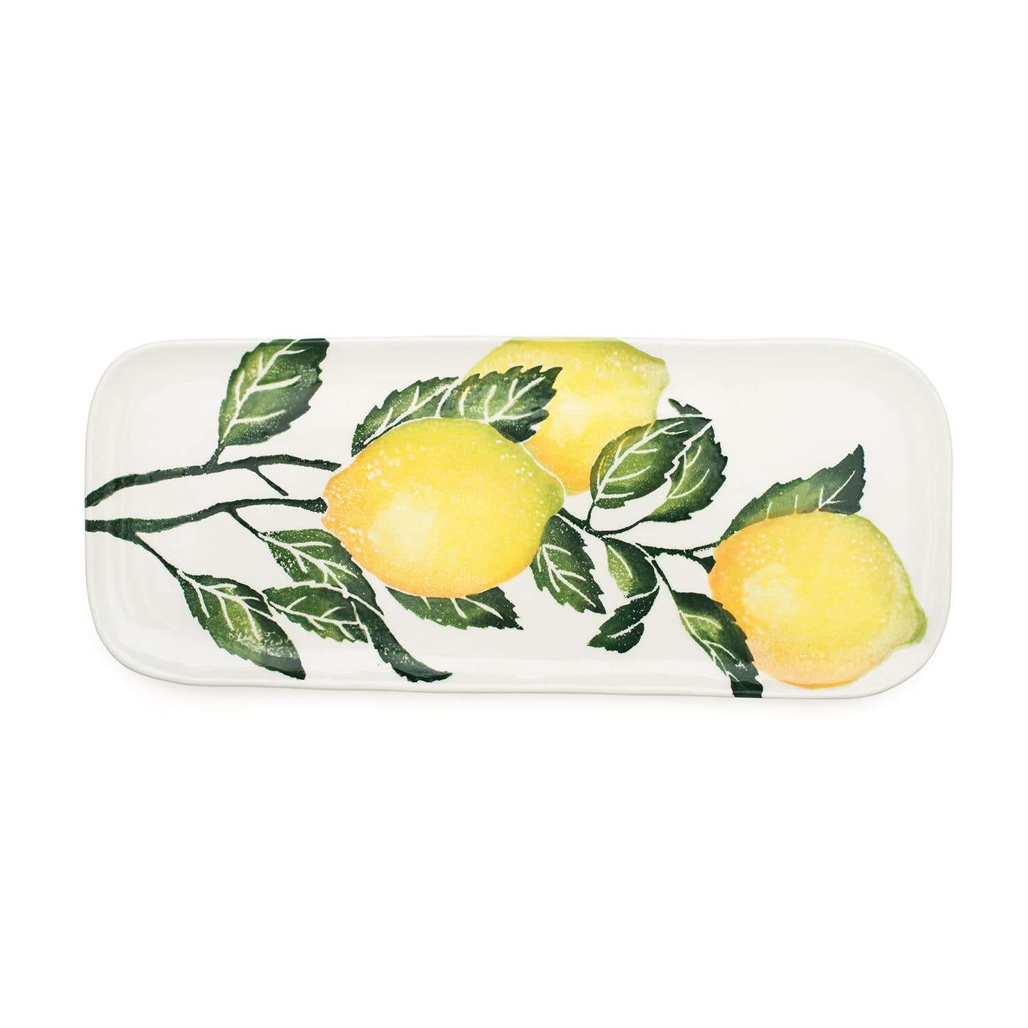 Ceramic lemon serving dish made in Italy – Appoline
